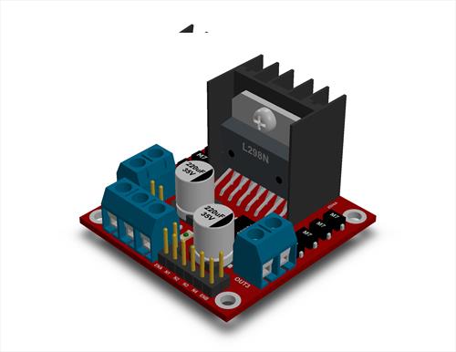 L298N H-Bridge Motor Driver 3D CAD Model Library GrabCAD, 55% OFF